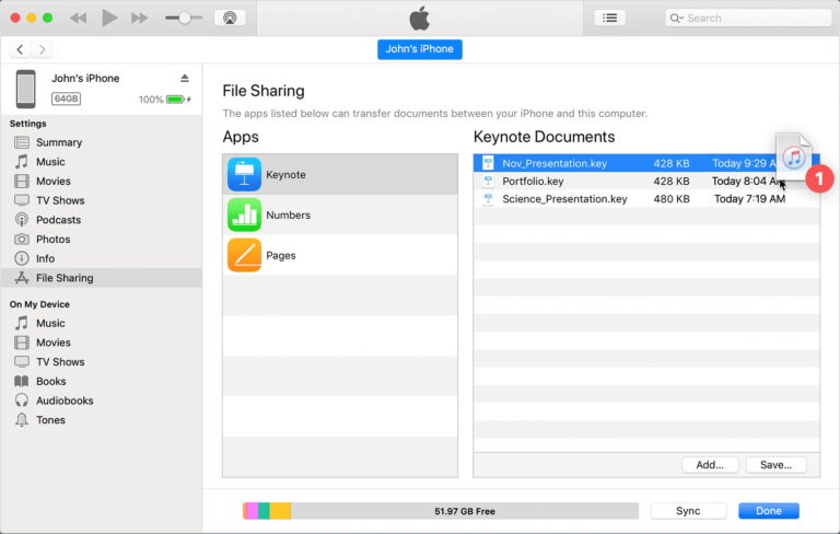  Full Guide Use ITunes To Sharing Files Pictures Folders