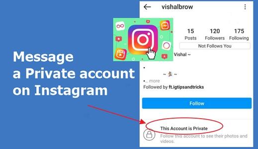 How To Send A Direct Message To A Private Instagram Account