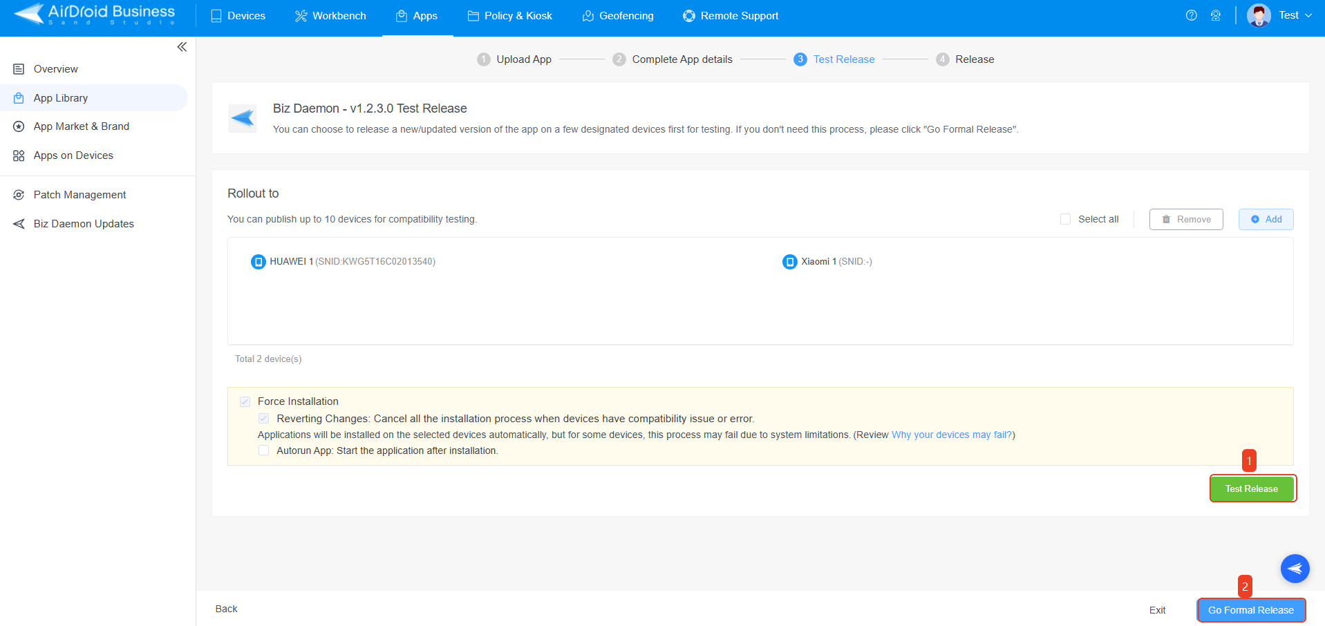 Using MDM/ADB to Force Install Apk(s) on Android Devices