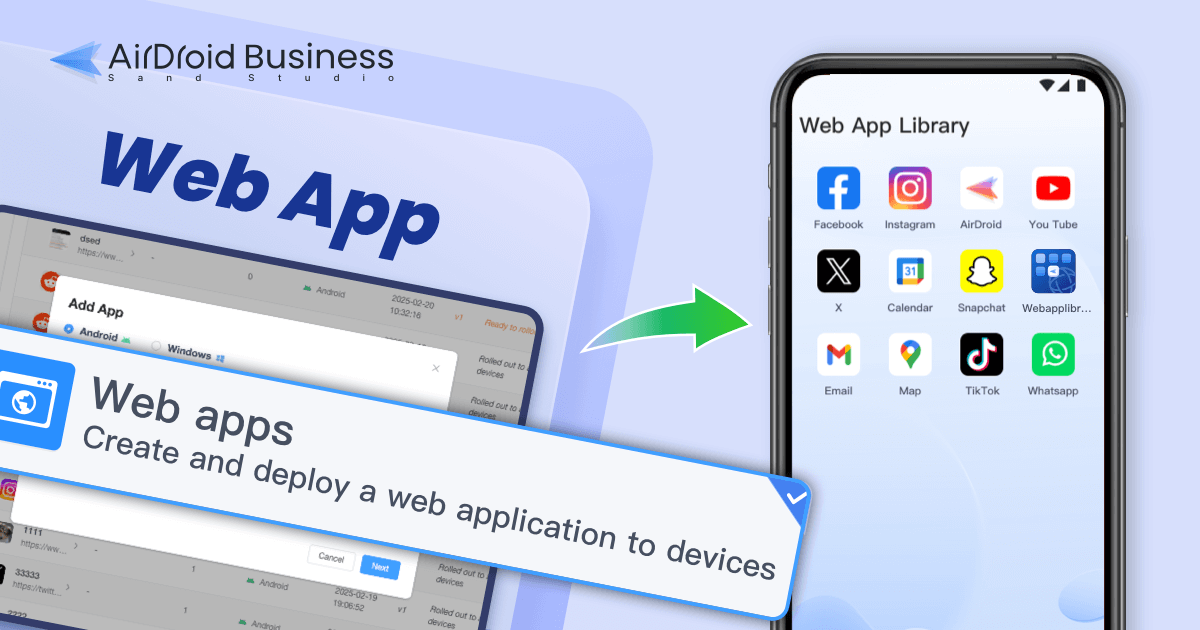 AirDroid Business: New Web App Management Feature – AirDroid