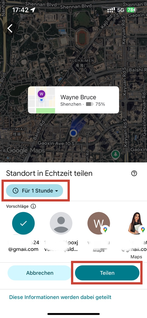 Standort einer Person auf Google Maps ermitteln: So geht's