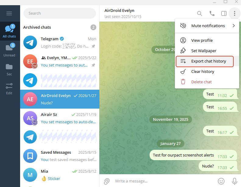 How to Export Telegram Chat on Phone? 4 Alternative Ways