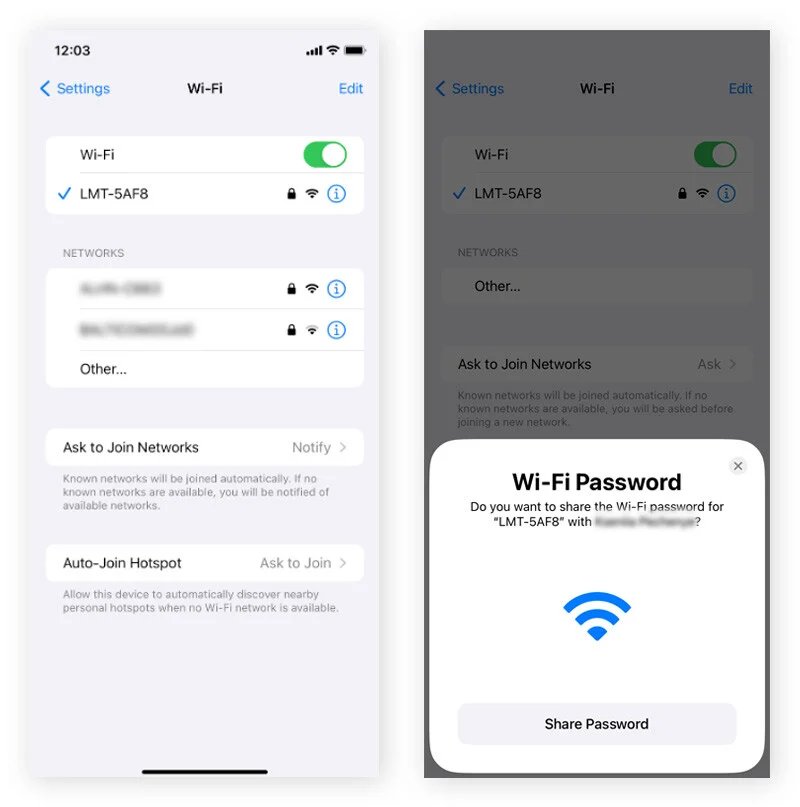 How To Share WiFi Password On IPhone Android And Windows How To Share WiFi Password On IPhone Android And Windows